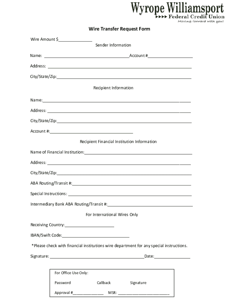 Fillable Online Wire Transfers Explained: 10 Things You Absolutely Need ... Fax Email Print ...