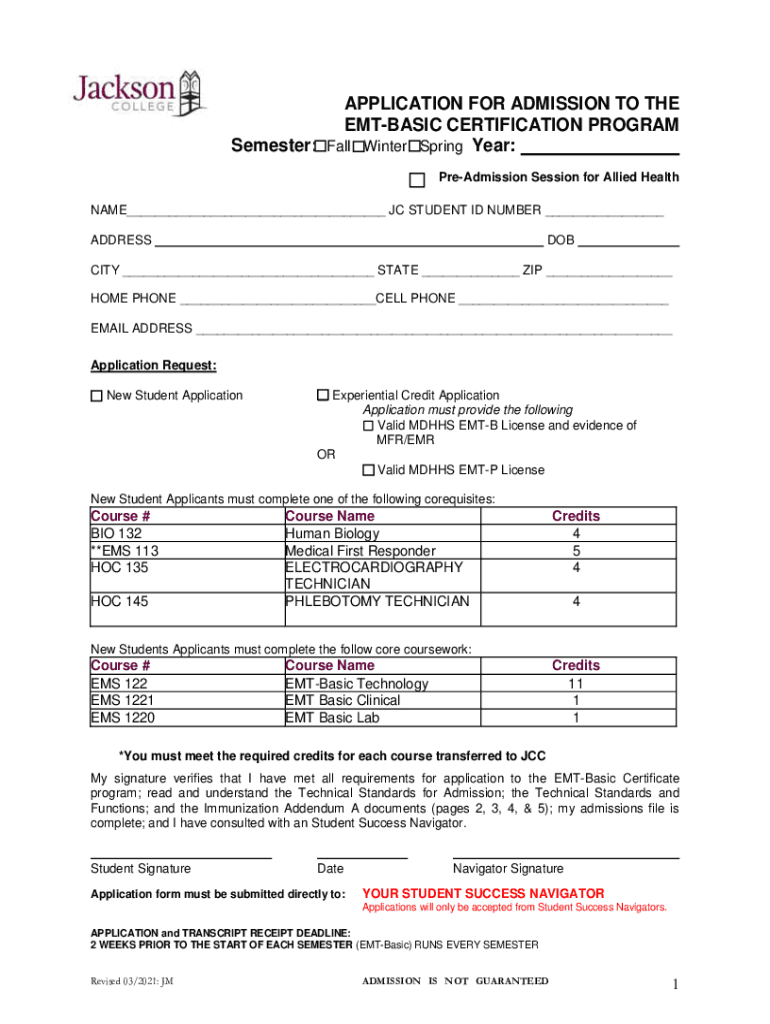 Fillable Online EMT Certificate Frequently Asked Questions Fax Email ...