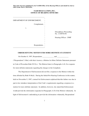 Fillable Online 9808oho.PDF. Order Denying Motion for More Definite ...