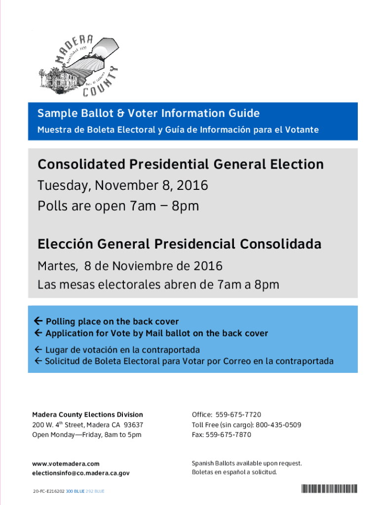 Completable En línea Interactive Sample Ballot Fax Email Imprimir ...