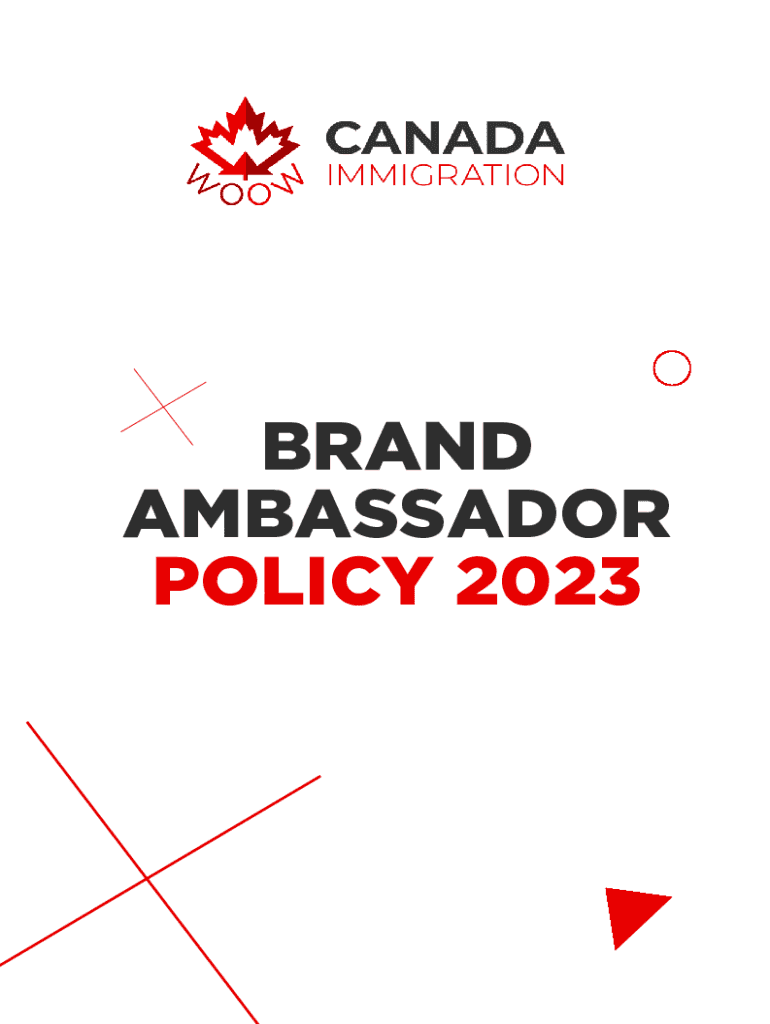 Fillable Online Brand Ambassador Program Templates, Outlines & Emails ...