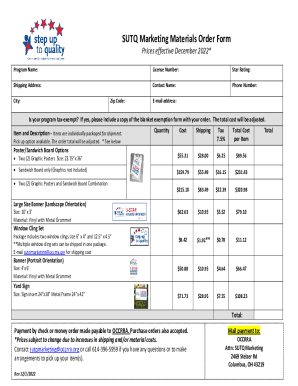 Fillable Online Updates to the Step Up to Quality (SUTQ) program Fax ...