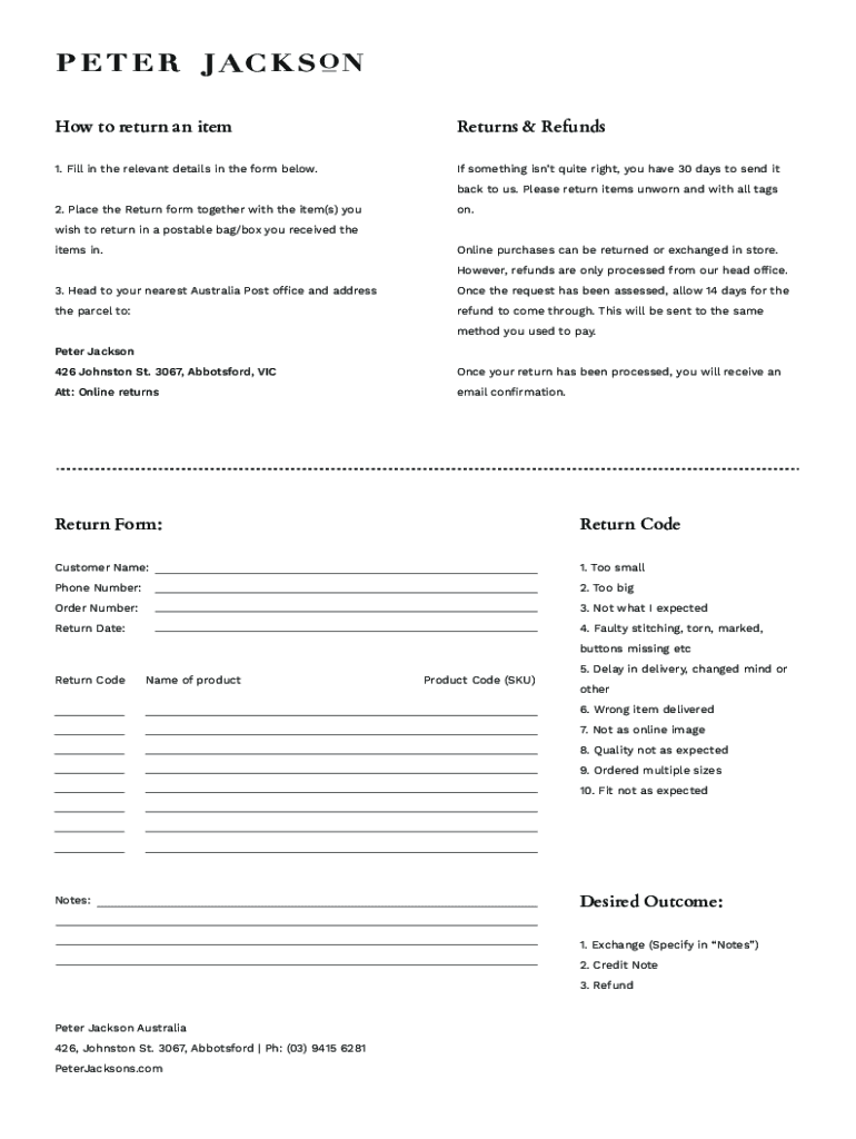 Fillable Online Return form-1 Fax Email Print - pdfFiller