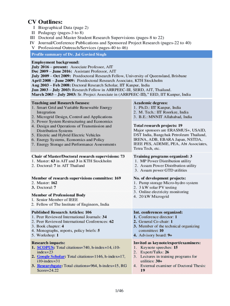 Fillable Online ait ac How to Convert Your CV to Resume - UCSC Career Center Fax Email Print ...