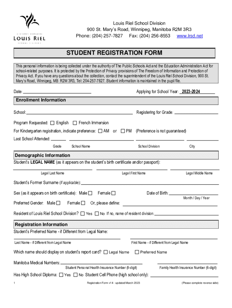Fillable Online isp.lrsd.net - About the Louis Riel School Division Fax ...