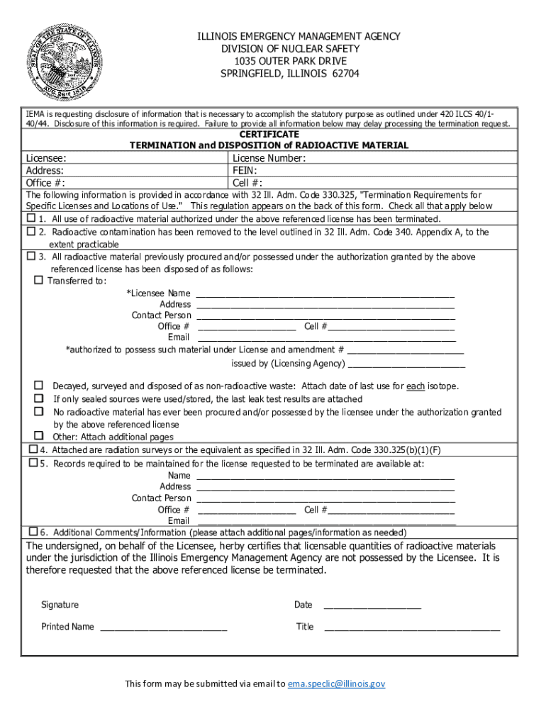 Fillable Online Fillable Online iema illinois expanded form of laser ...