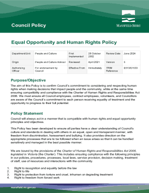 Fillable Online Office of Equality Diversity and Inclusion Fax Email ...