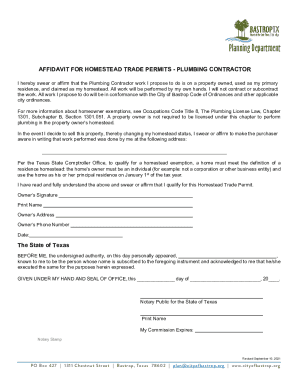 Fillable Online License Exemption Affidavit and Info Sheet Fax Email ...