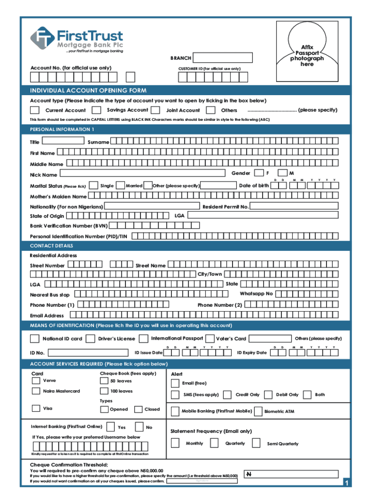 Fillable Online Adb Account Opening Form - Fill Online, Printable, Fillable ... Fax Email Print ...