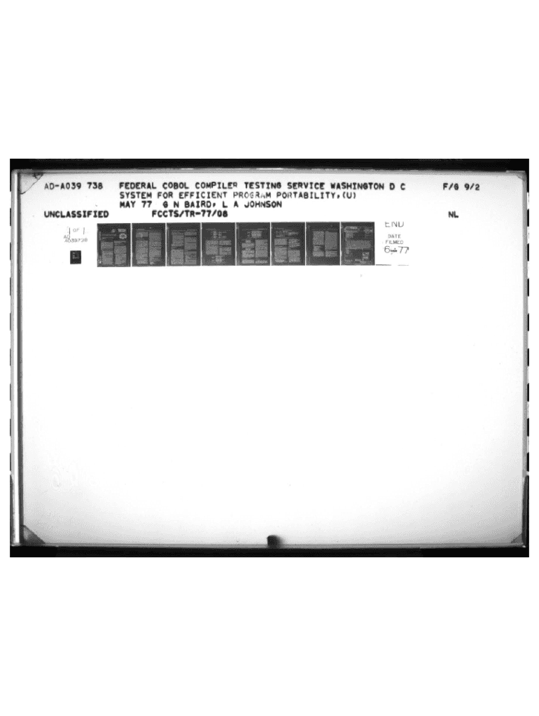 Fillable Online System for Efficient Program Portability, Fax Email Print - pdfFiller