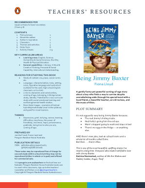 Fillable Online Being Jimmy Baxter Fax Email Print - pdfFiller