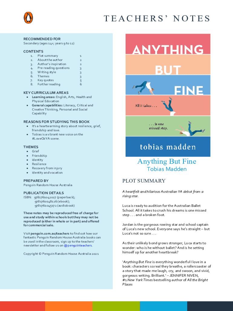 Fillable Online Suggested texts for the English K10 Syllabus Fax Email ...