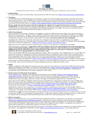 Fillable Online Become a Certified Recovery Peer Advocate Fax Email ...