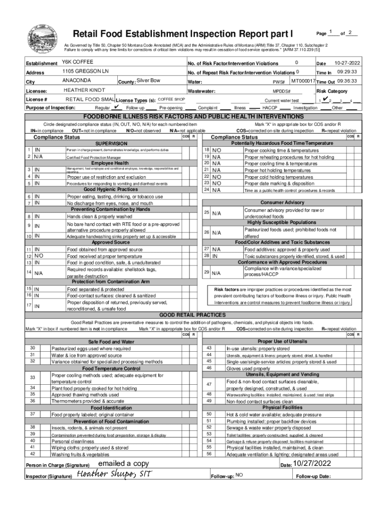 Fillable Online Table of Contents, Title 50, Chapter 50, MCA Fax Email Print - pdfFiller