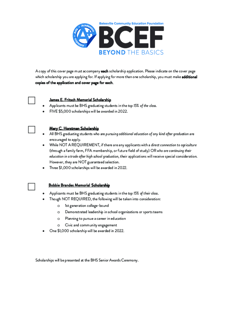 Fillable Online What is a Scholarship and How Do They Work? (Guide) Fax ...