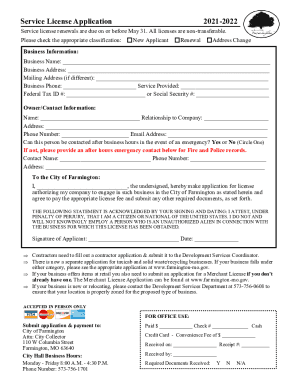 Fillable Online Business License InformationCity of Santa Barbara Fax ...