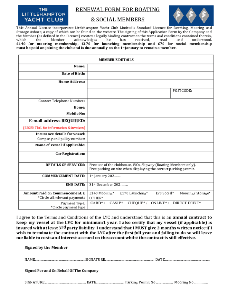 Fillable Online Boat and Off-Highway Vehicle Registration Renewal Fax ...