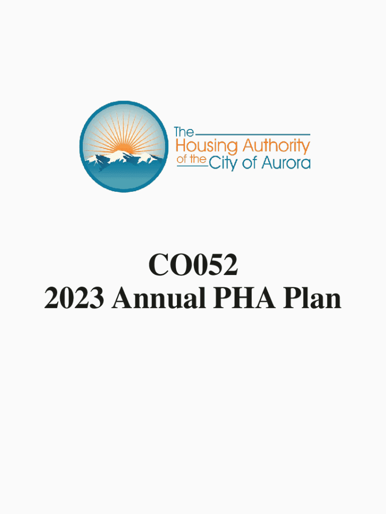 Fillable Online Public Housing Agency (PHA) Plan Fax Email Print ...