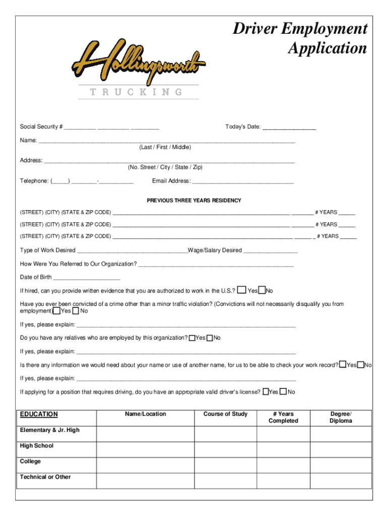 Fillable Online 10 Steps to a DOT-Compliant Application Fax Email Print ...