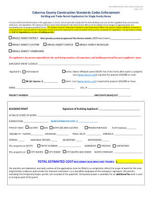 Fillable Online LEE COUNTY BUILDING INSPECTIONS 100 Orr Avenue Fax ...