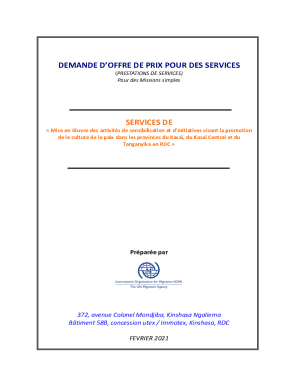 Remplissable En Ligne Proposition de service : notre modle gratuit ...