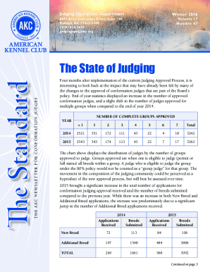 Fillable Online images akc Conformation Judging Guidelines for Non ...