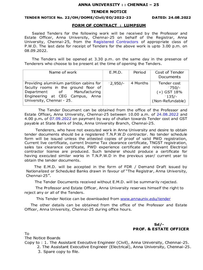 Fillable Online Tender Document for Supply and installation of Server ...