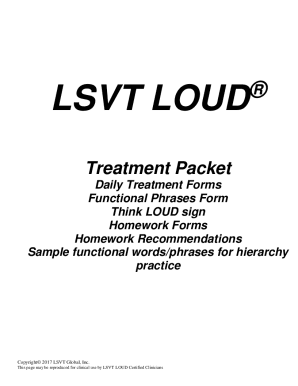 Fillable Online LSVT LOUD Homework Helper Sample "Long AH" Exercises ...