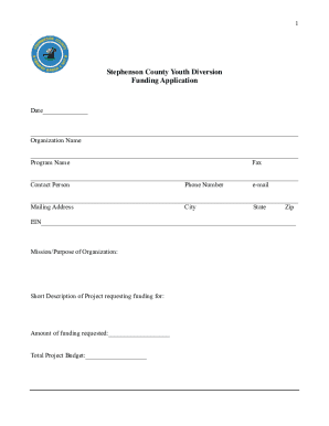 Fillable Online DIVERSION GRANT APPLICATIONAlabama Department of ...