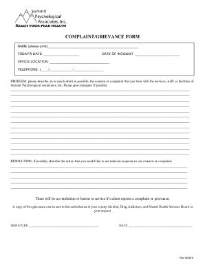 Fillable Online Sample workplace harassment complaint letter 6A5QMF Fax ...