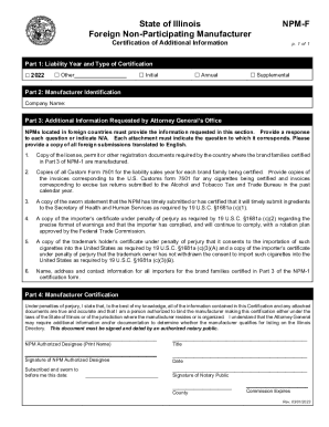 Fillable Online Illinois Certificate of Authority Fax Email Print ...