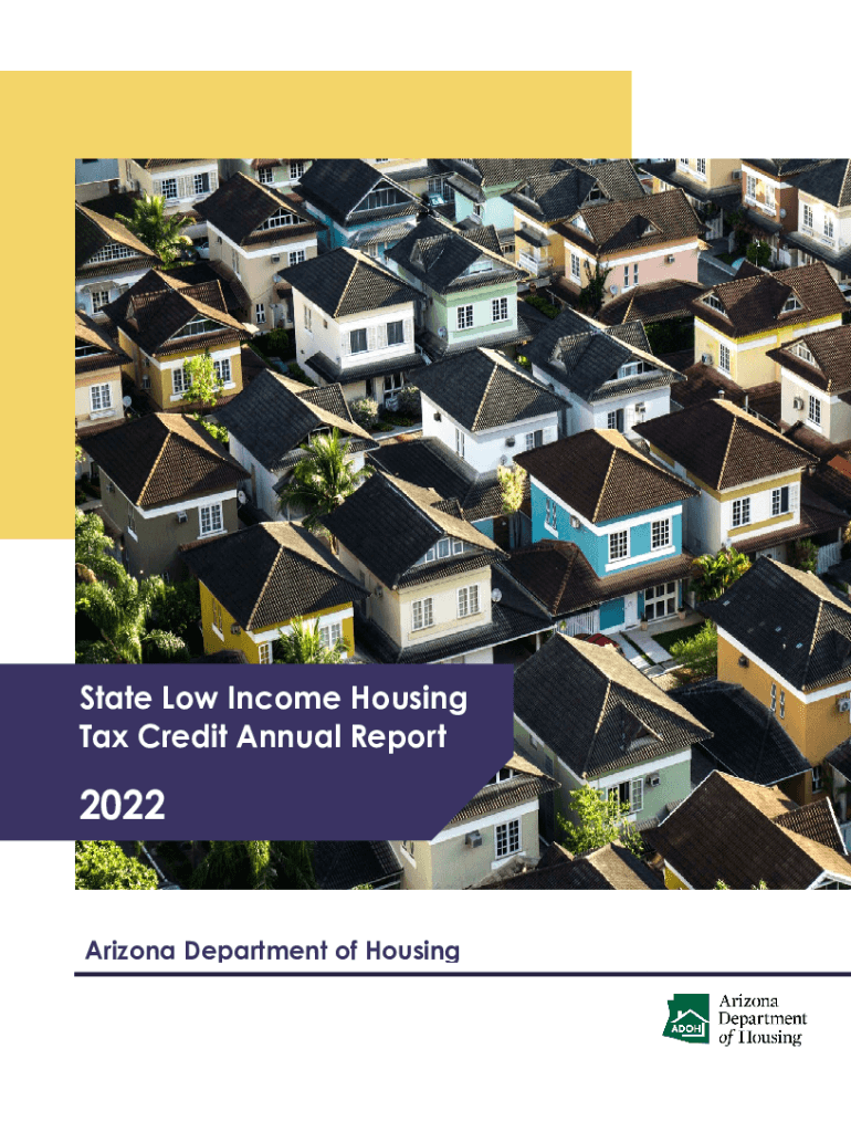 Fillable Online State Low Income Housing Tax Credit Annual Report 2022 ...