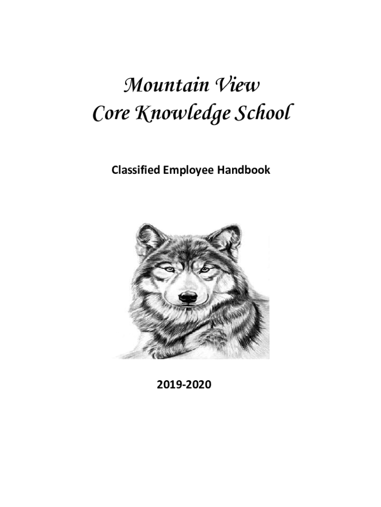 Fillable Online Governing Board - Mountain View Core Knowledge School ...
