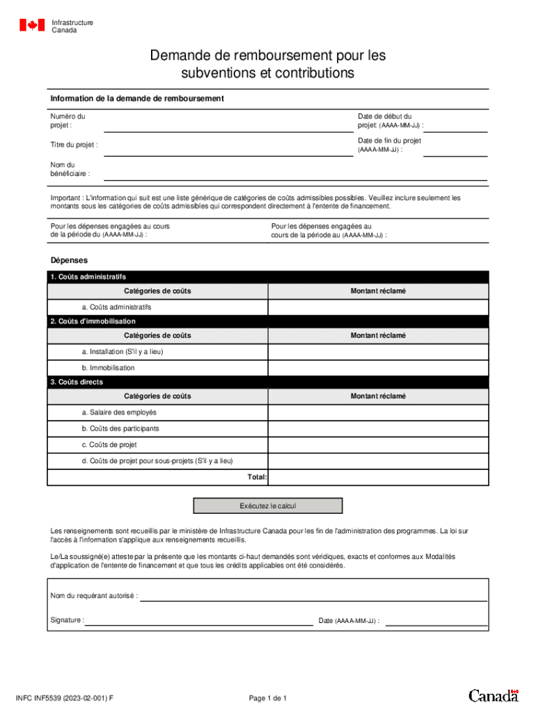 Remplissable En Ligne Demande de Remboursement - Service Canada Forms Fax Email Imprimer - pdfFiller