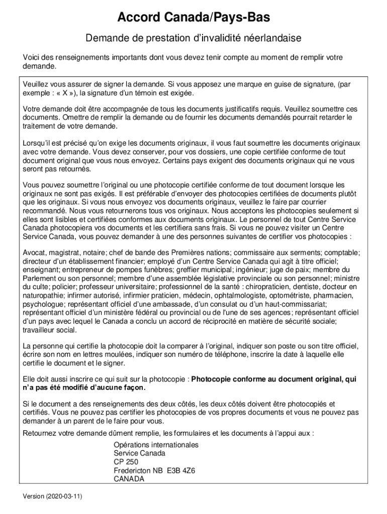 Remplissable En Ligne Formulaires de demande de rglement d'assurance invalidit Fax Email ...