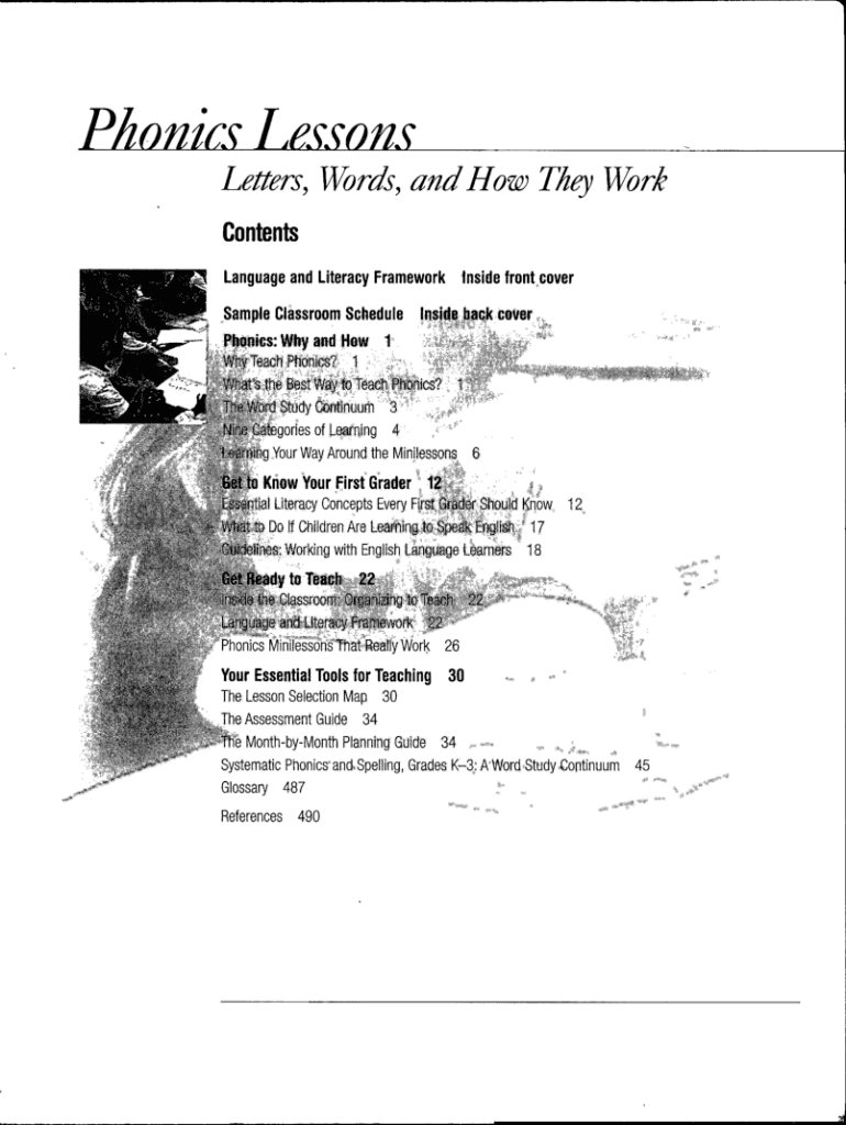 Fillable Online Phonics Lessons Fax Email Print - pdfFiller