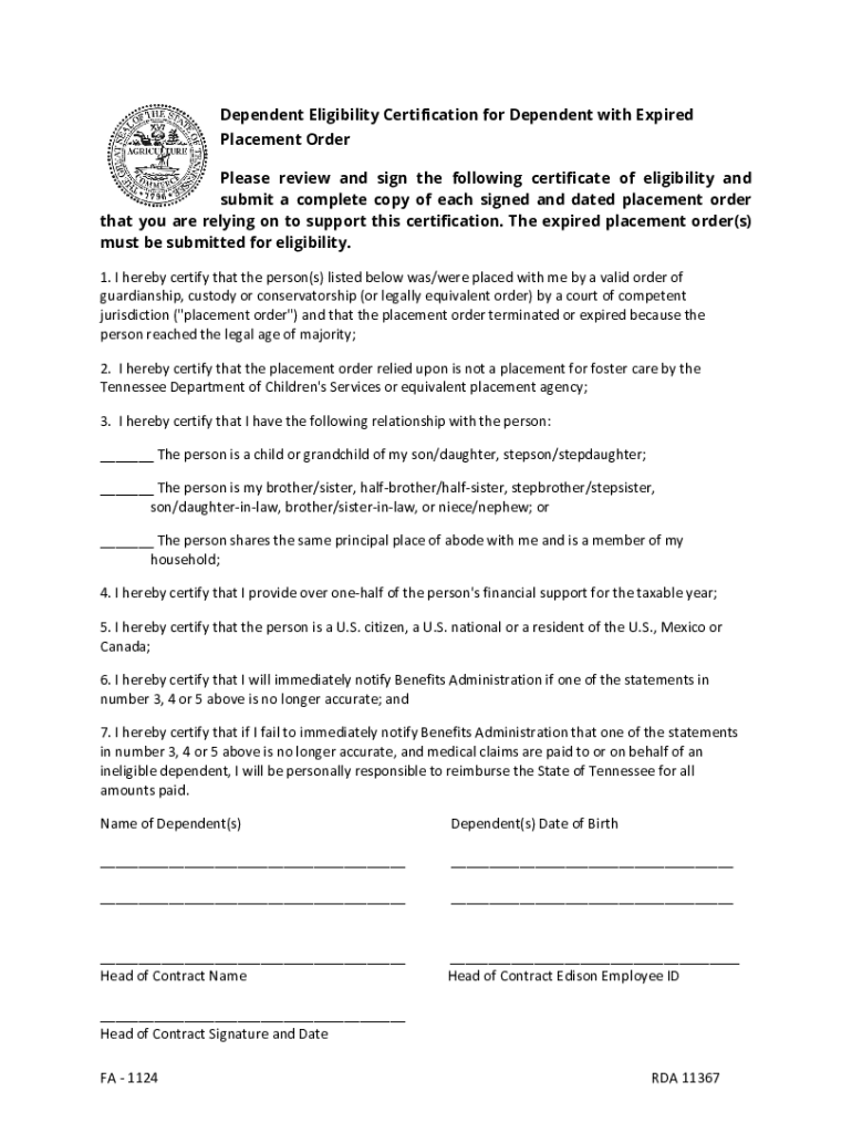 Fillable Online Dependents Request For Change Fax Email Print - pdfFiller