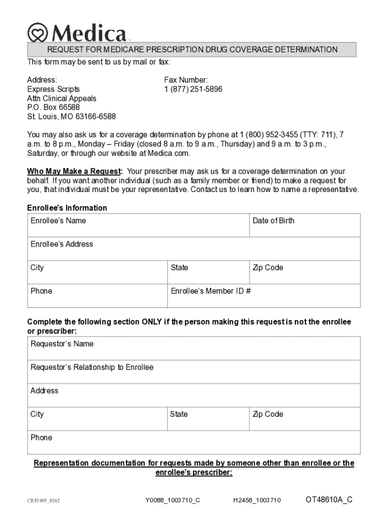 Fillable Online Hmg1003710 1 00722aesi Coverage Determination Request Formfinal Mcare