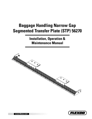 Fillable Online Baggage Handling Narrow Gap Fax Email Print - pdfFiller
