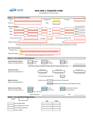 Fillable Online Badge Form Fax Email Print - pdfFiller