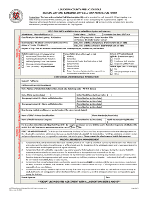 Fillable Online Lcps Field Status Form - Fill Out and Sign Printable ...
