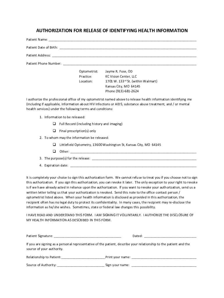 Fillable Online Complying with the Eyeglass Rule Fax Email Print ...