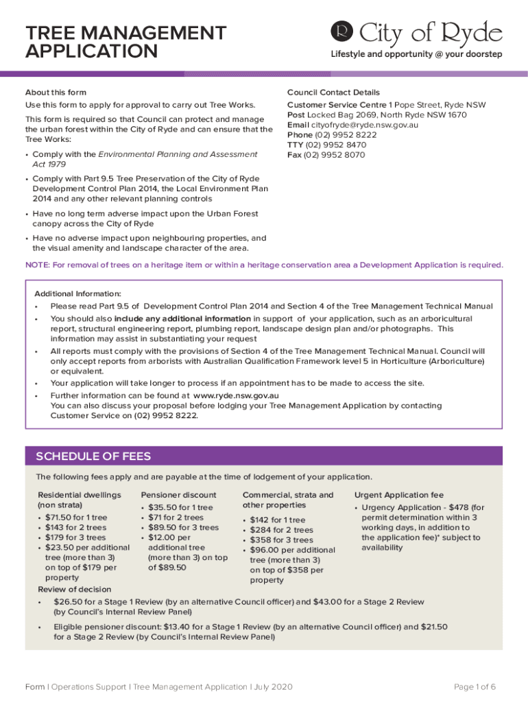 Fillable Online Works to East Devon trees - Works to trees applications ...