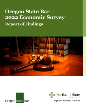 Fillable Online Oregon State Bar 2022 Economic Survey Fax Email Print ...