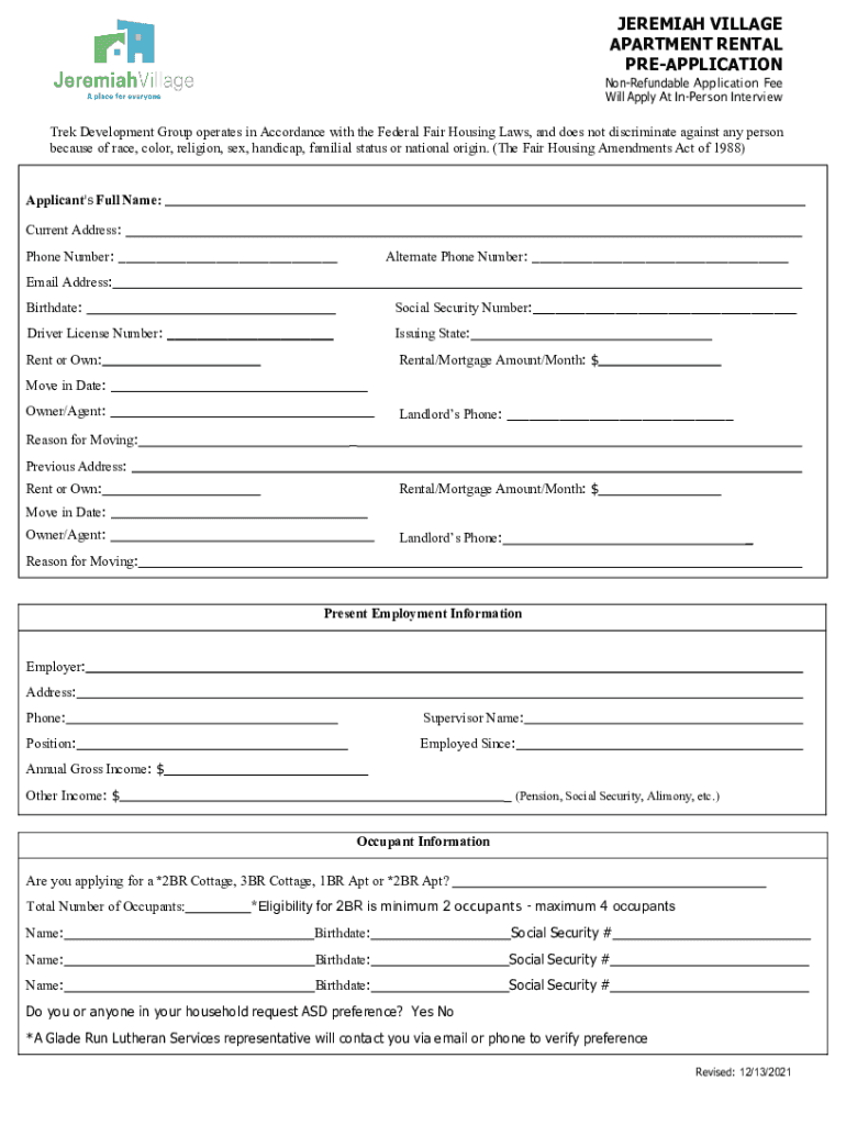Fillable Online Rental Application Approval Criteria for the Jodel Apartments Fax Email Print ...
