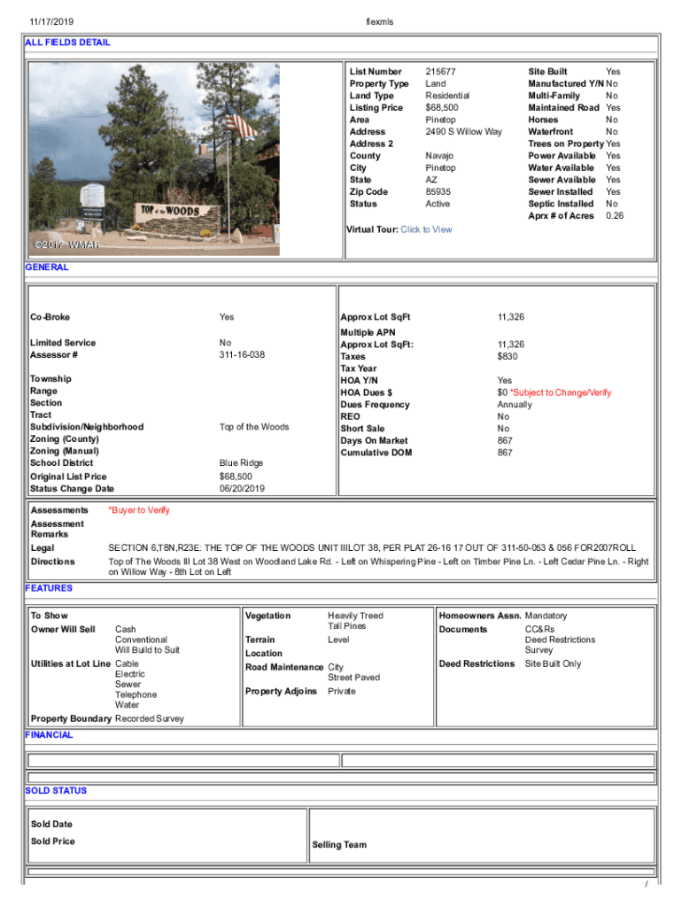 Fillable Online How to Add and Edit a New Listing to FlexMLS - YouTube Fax Email Print - pdfFiller