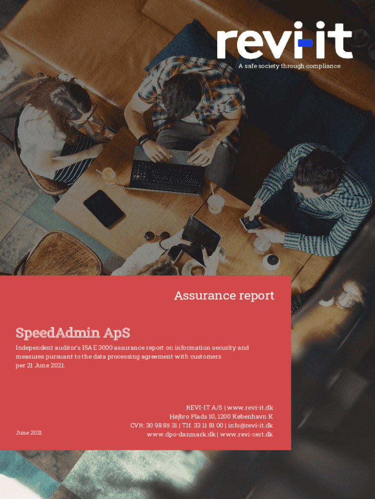 Fillable Online Independent auditor's ISAE 3000 assurance report on ...