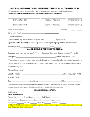 Fillable Online Health Forms-Allergy-Dr Statement.docx Fax Email Print ...