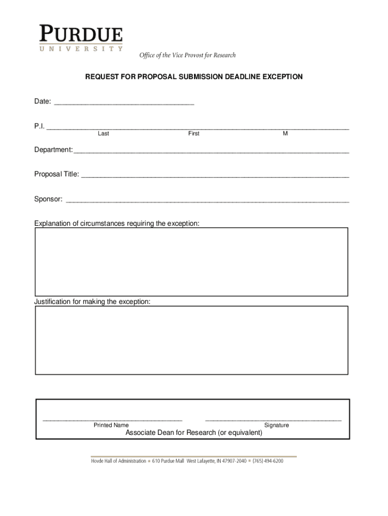 Fillable Online PI Approval for a New Proposal Development Routing Form ...