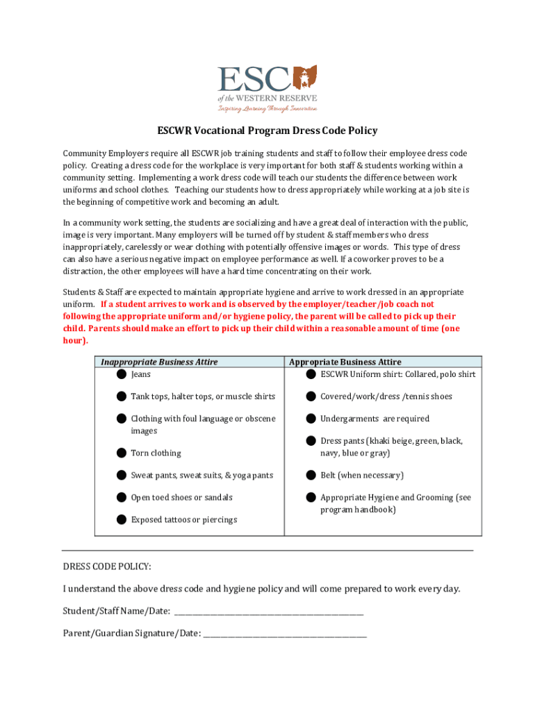 Fillable Online How To Write A Dress Code Policy (With Examples) Fax ...